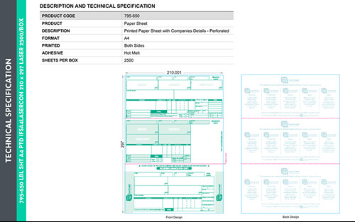 Australian Suggested Stationery Specifications